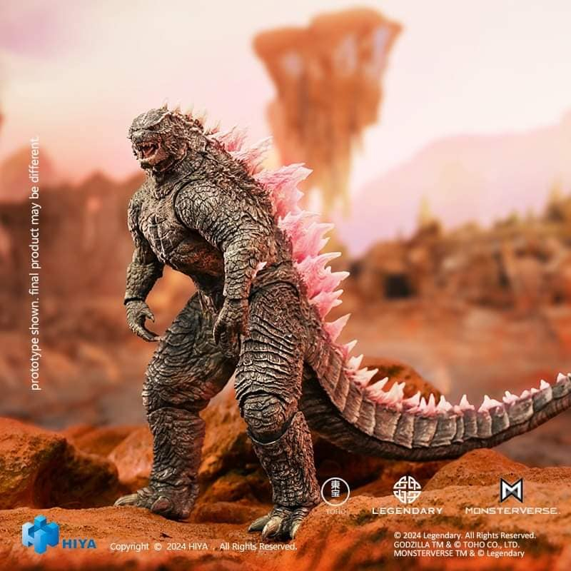 Hiya Toys : Godzilla Evolved Ver. (ครีบชมพู) | Shopee Thailand