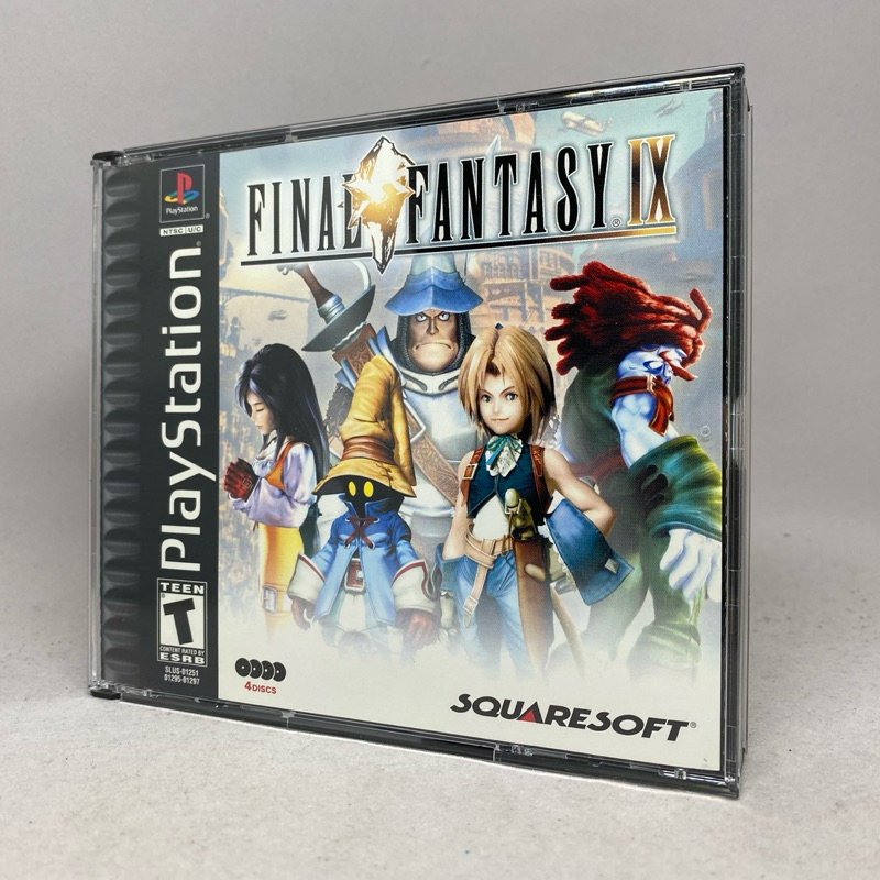 Final Fantasy IX 9 (PS1) | PlayStation Original CD Game | Zone USA | English | Shopee Thailand