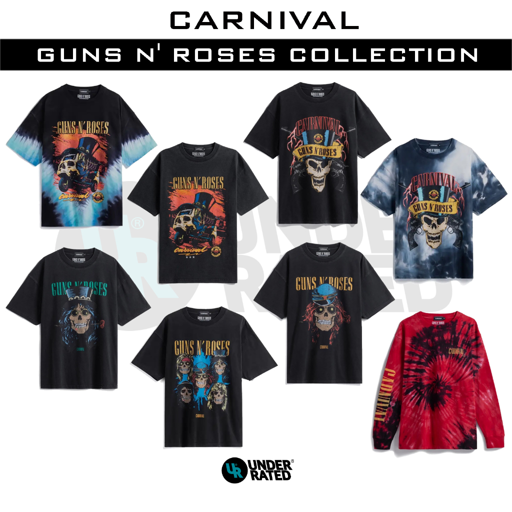 [สินค้าพร้อมส่ง] เสื้อ CARNIVAL® x Guns N' Roses Collection สินค้า ...
