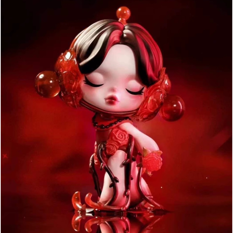 พร้อมส่ง🌹ฟิกเกอร์ Skullpanda The Glimpse Valentine Edition สกัลแพนด้า ...