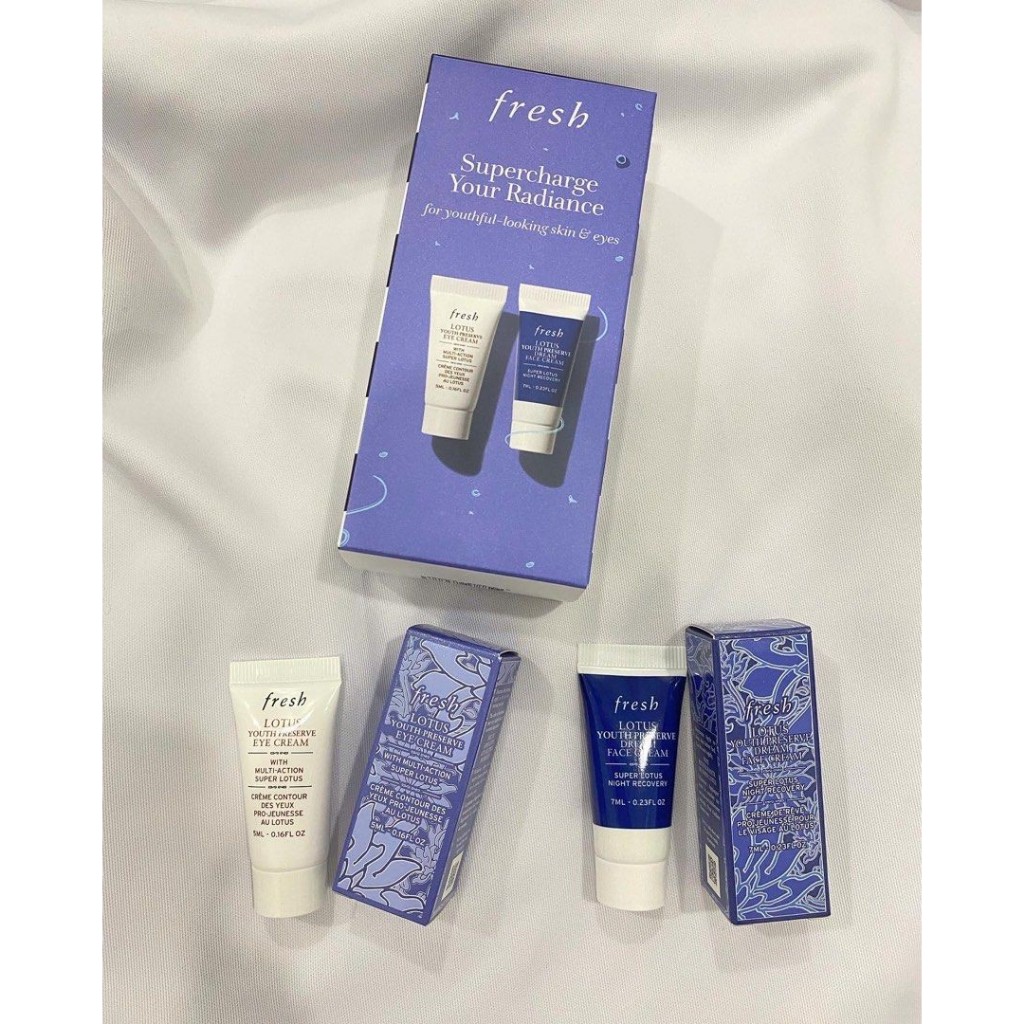 พร้อมส่ง Fresh Supercharge Your Radiance Skincare Set | Shopee Thailand
