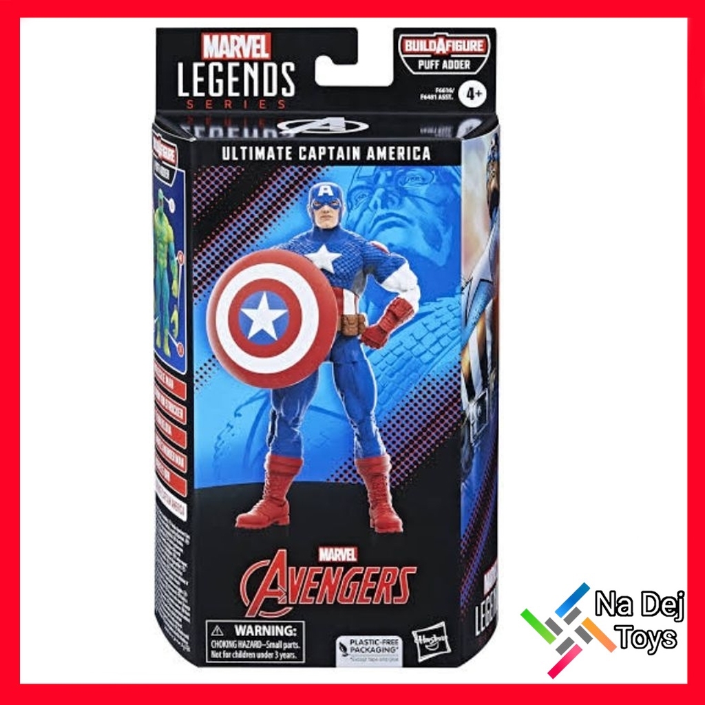 Marvel Legends Ultimate Captain America 6" Figure มาร์เวล เลเจนด์ส อัล ...