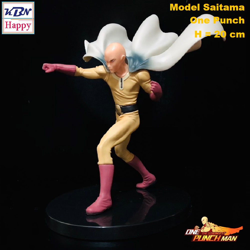 Model Figure Saitama Punch Form One Punch Man โมเดล ฟิกเกอร์ ไซตามะ ท่า ...