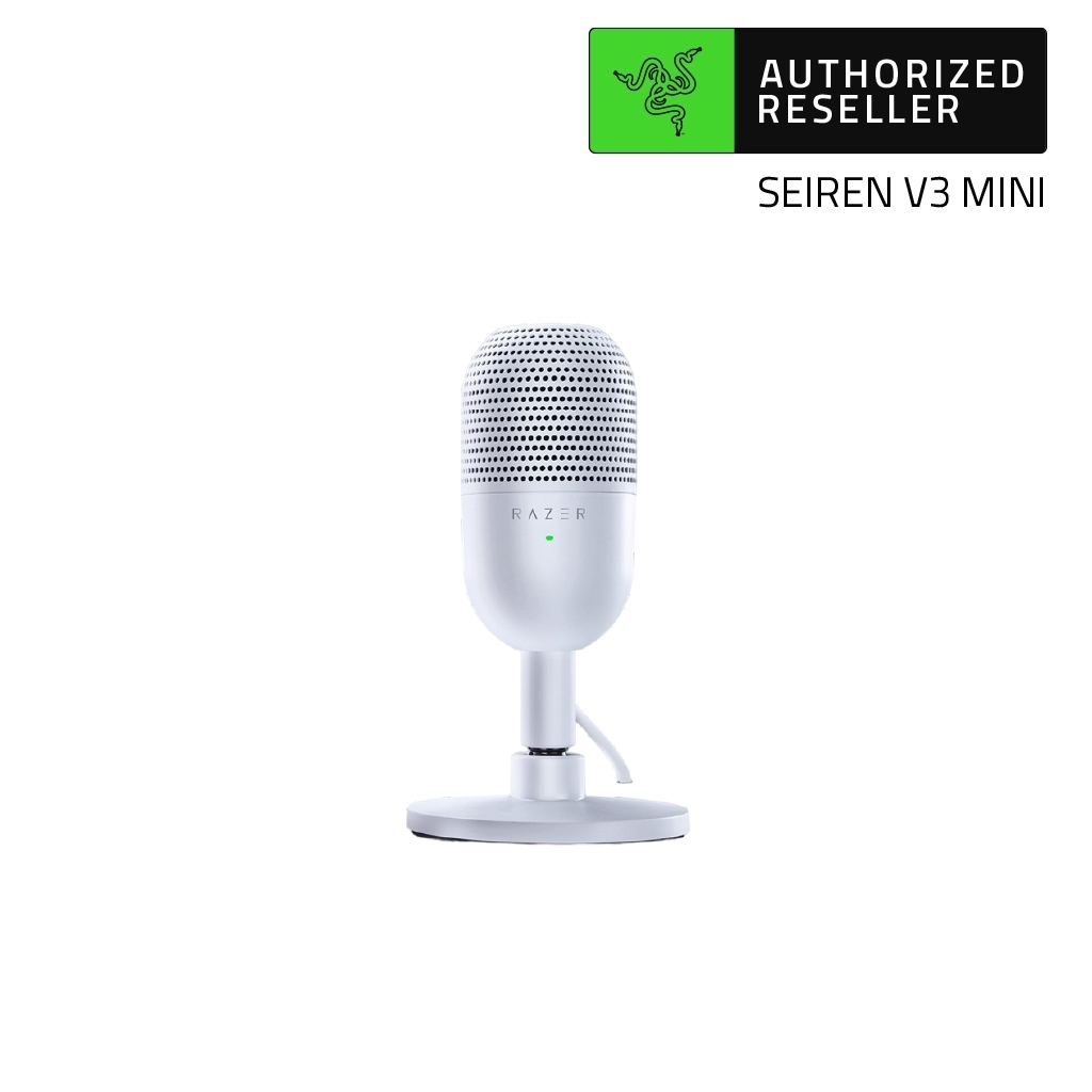 Razer Seiren V3 Mini - Ultra-Compact USB Microphone with Tap-to-Mute ...