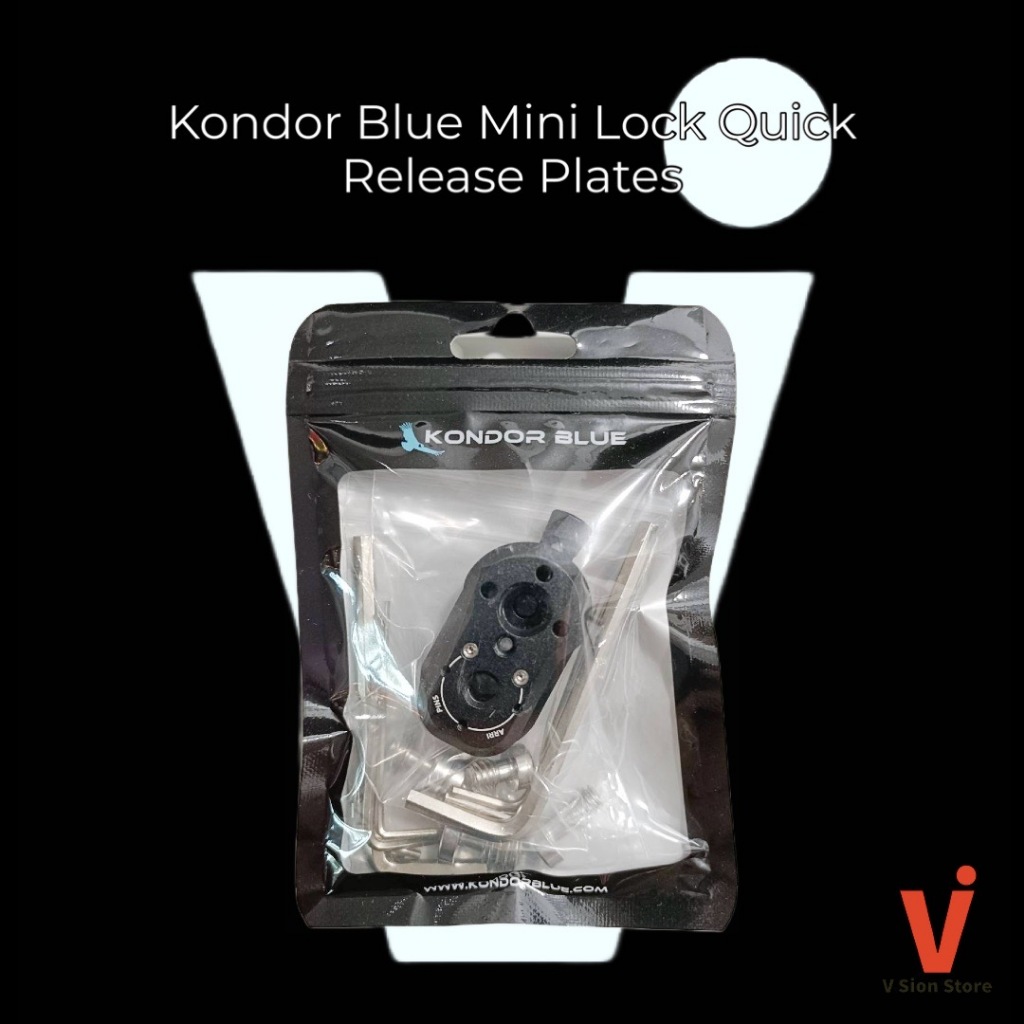พร้อมส่ง Kondor Blue MINI LOCK QUICK RELEASE PLATES PROFESSIONAL ...