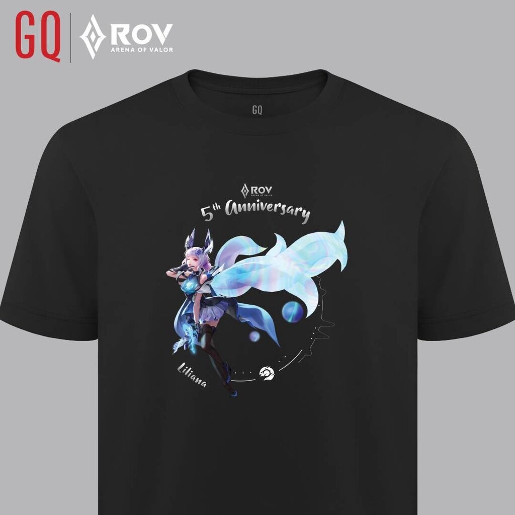 เสื้อยืด Soft 6 ROV รุ่นลิมิเต็ด ลาย Liliana WaVe oscillator เสื้อยืด ...