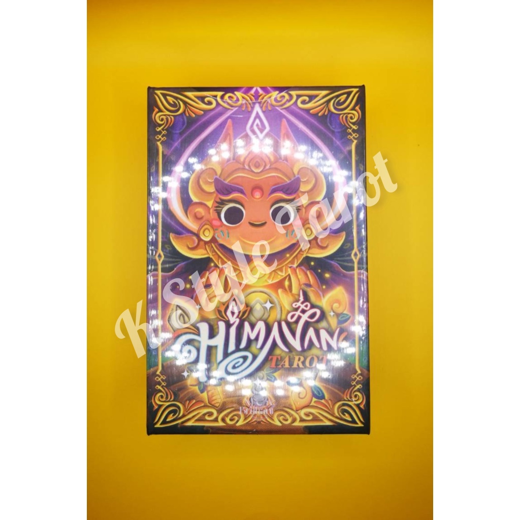 Himavan Tarot (เลือกเลขได้+ฟรี‼️หิน 7 จักระ) ไพ่ทาโรต์ฝีมือคนไทย สีสัน ...