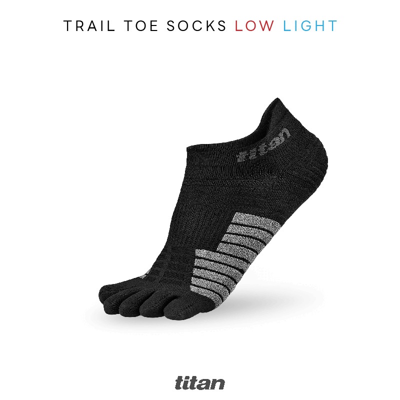 TITAN TRAIL TOE SOCKS LIGHT LOW-CUT | ถุงเท้าวิ่งเทรลข้อสั้น | Shopee ...