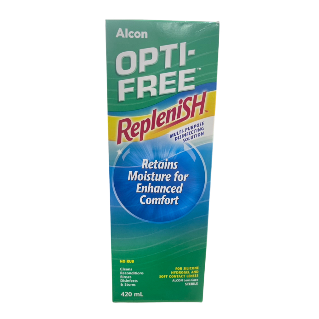 พร้อมส่ง แท้ Alcon Opti Free Optifree Aldox Replenish Pure Moist น้ำยา ...
