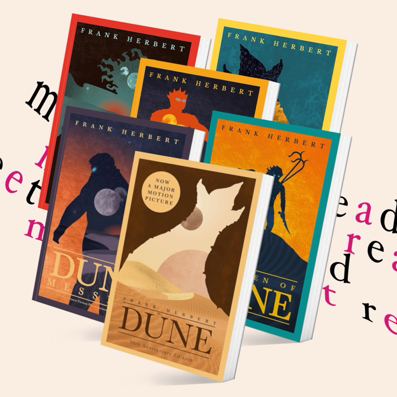 Dune (BOOK 1-6) by Frank Herbert (หนังสือภาษาอังกฤษ) | Shopee Thailand