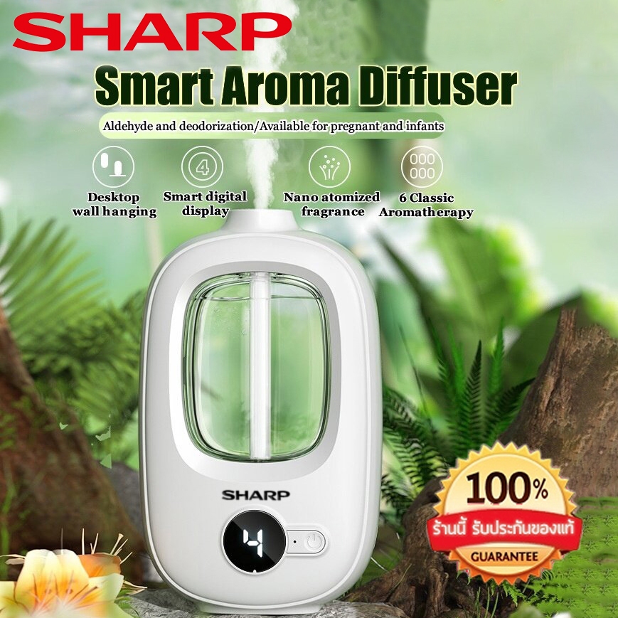 Sharp diffuser ปรับอากาศ humidifier อโรม่า เครื่องฟอกอากาศอโรมา พ่น ...