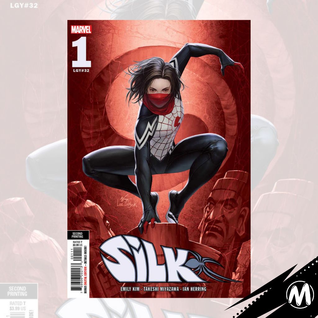 Silk #1 2ND Printing Inhyuk Lee Variant - English Comics Book MARVEL ...