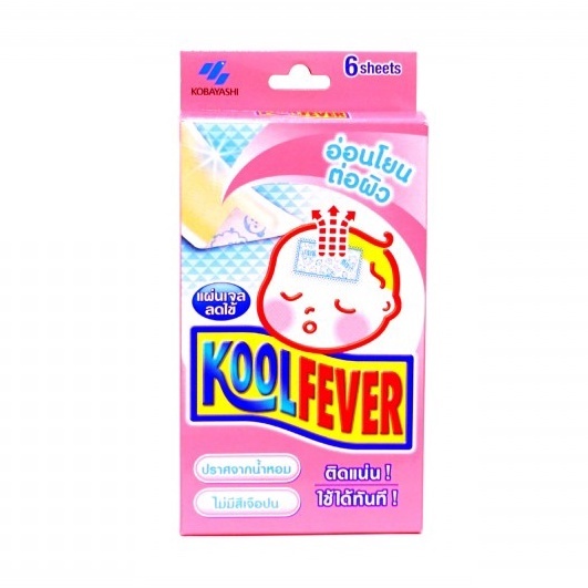KoolFever คูลฟีเวอร์ / Bye Bye Fever /Sos COOLING GEL แผ่นเจลลดไข้ ...