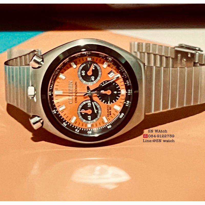 Citizen Bullhead Record Label Tsuno Chrono Re-Issue | Shopee Thailand