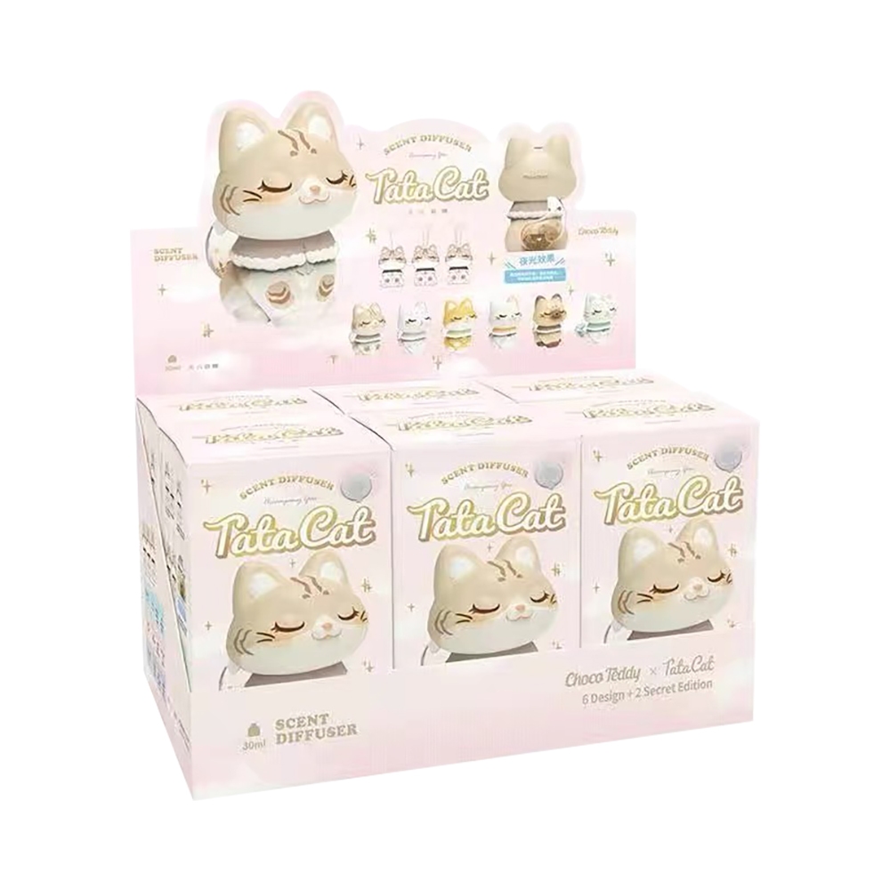 ️พร้อมส่ง/แบบสุ่ม ️ Choco Teddy x Tata Cat Xunxun Cat Searching for ...