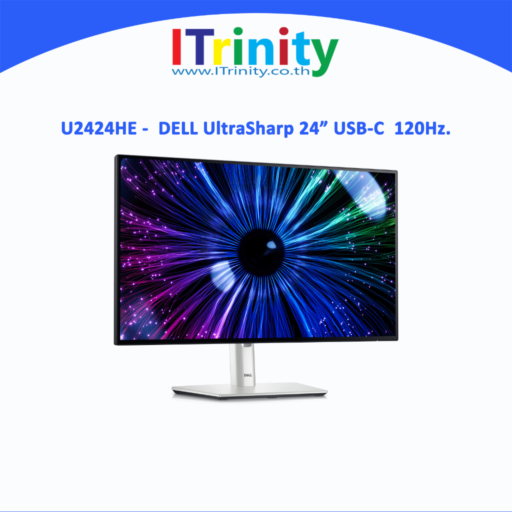 Dell U2424HE UltraSharp 24 Monitor FULL HD 120Hz IPS sRGB, 100% USB-C ...