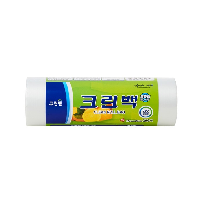 [ของแท้] 크린백 Cleanwrap Clean Roll Bag (ถุงพลาสติกสีใส) | Shopee Thailand