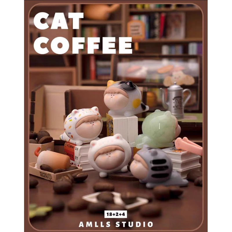 โมเดล มินิน้องแมวamlls studioได้5ตัว | Shopee Thailand