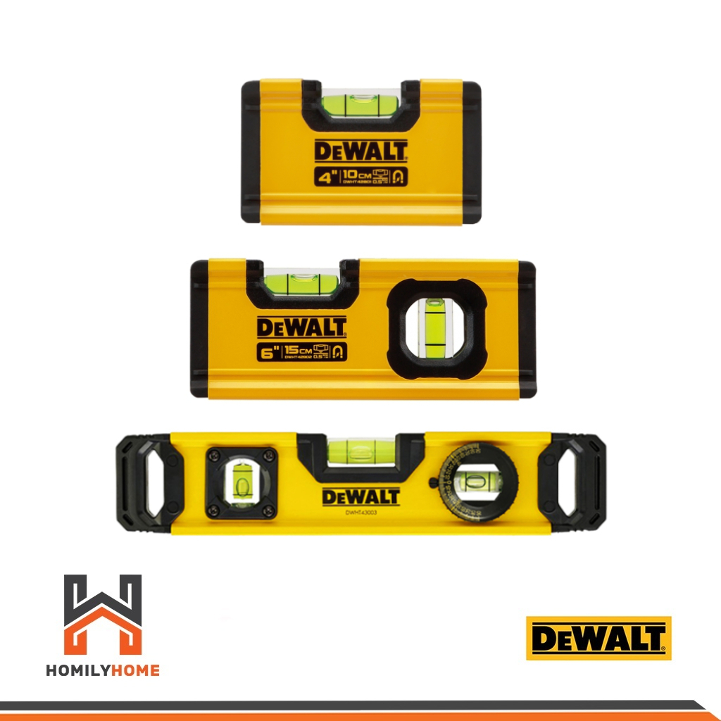 DEWALT ระดับน้ำ มีแม่เหล็ก รุ่น DWHT0-43003 9" DWHT42801 4" DWHT42802 6 ...