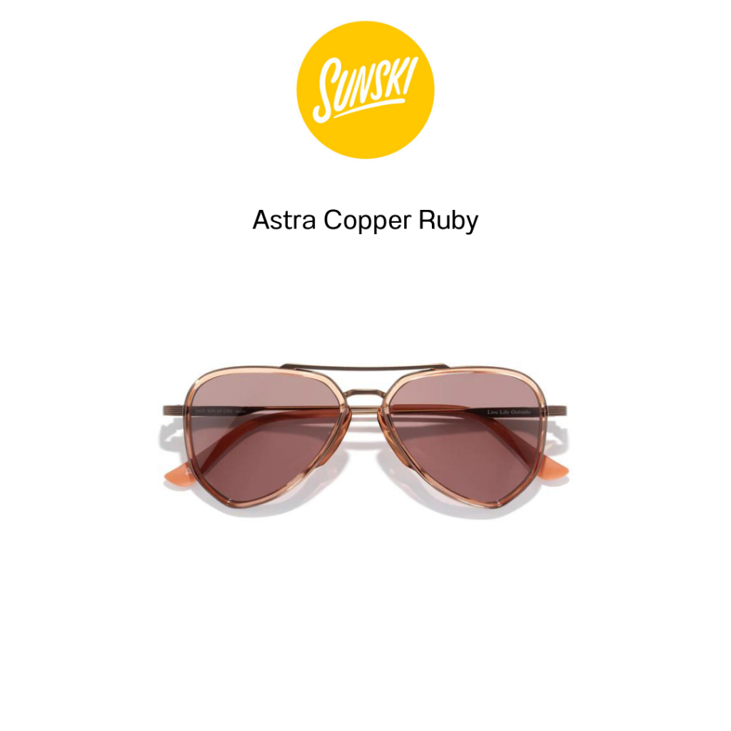 SUNSKI Astra Copper Ruby แว่นกันแดดรักษ์โลก ดีต่อคุณ และดีต่อโลก รุ่น ...