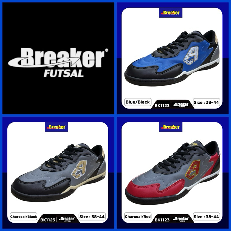 BREAKER FUTSAL รองเท้าฟุตซอล รุ่น BK1123 | Shopee Thailand