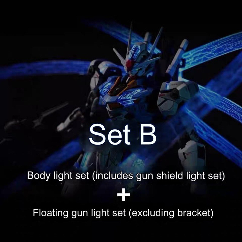 พร้อมส่ง ชุดไฟ LED UNIT KOSMOS สำหรับ FM 1/100 Aerial Gundam LIGHT ...
