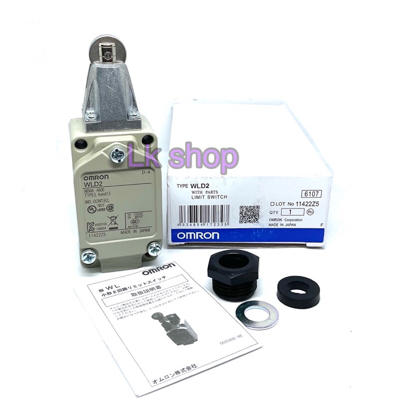 WLD2 ลิมิตสวิตช์ OMRON LIMIT SWITCH 2A 250VAC MADE IN JAPAN พร้อมส่ง ...