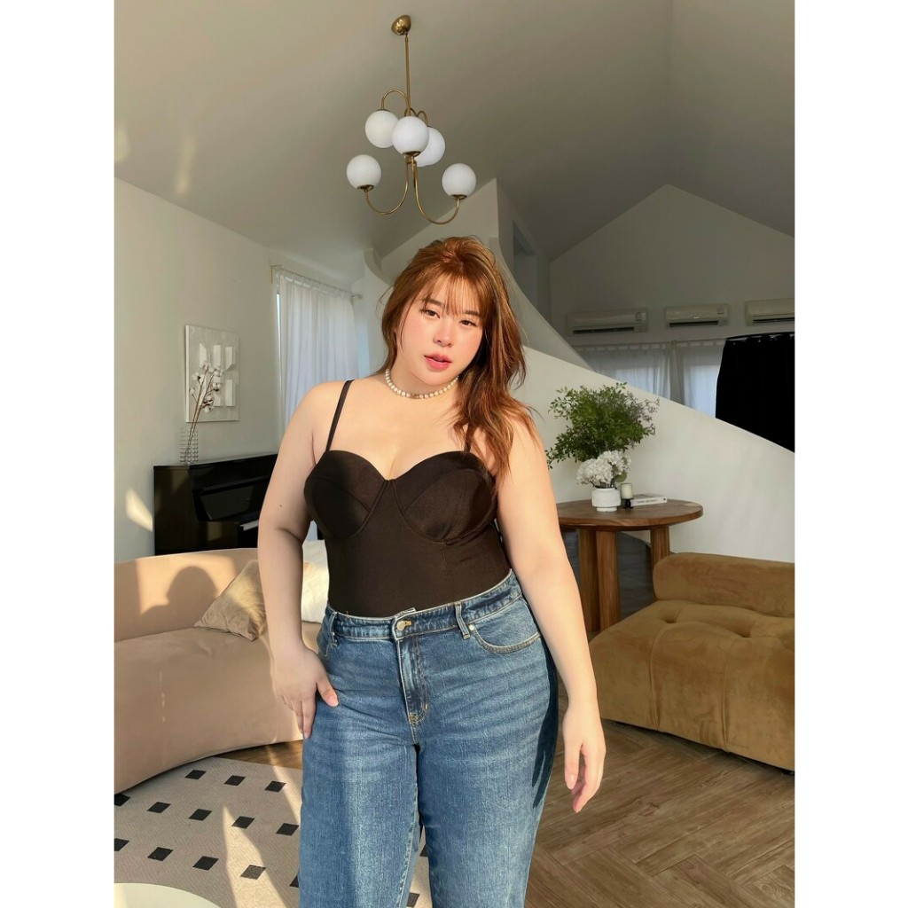 บอดี้สูทสาวอวบพลัสไซส์ B0257-B0260 | Shopee Thailand