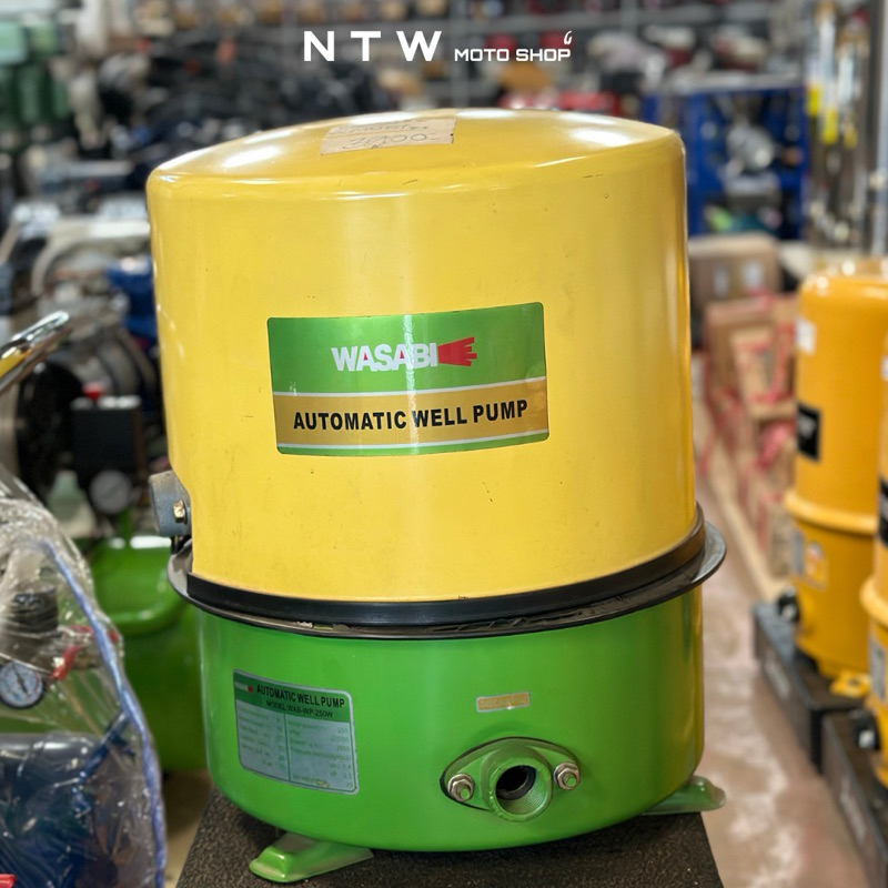 ปั้มน้ำ WASABI ปั๊มน้ำอัตโนมัติ 250W รุ่น WAB-WP-250W ใหม่! | Shopee ...