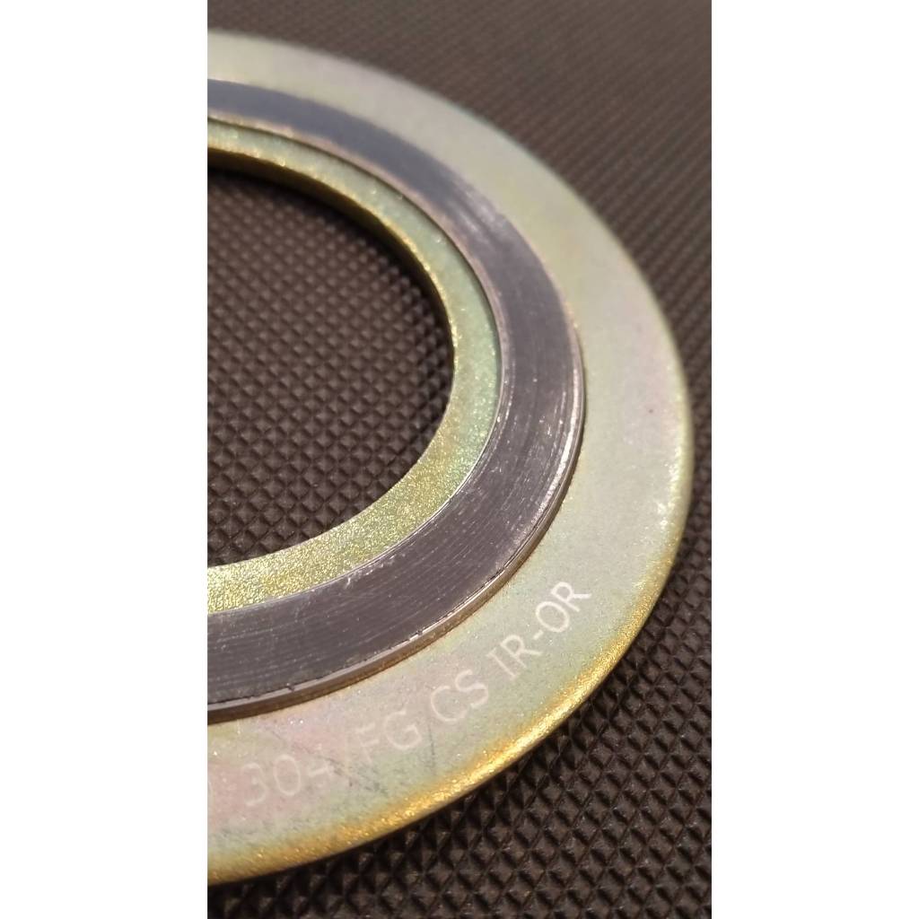 Spiral Wound Gasket (SWG) #300/600lb Size 1/2"-4" 304/304+Graphite/CS ...