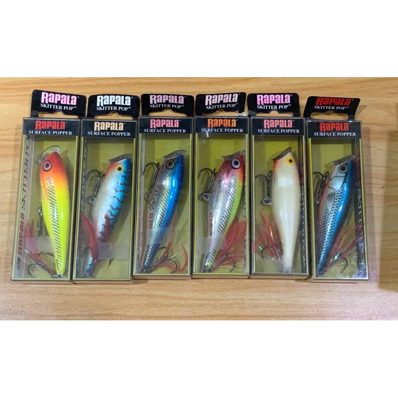 เหยื่อราพาล่า Rapala Surface Popper SP9 SSP9 | Shopee Thailand