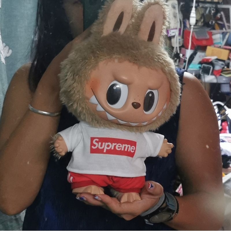 ชุดตุ๊กตา Labubu macaron / Upset duck / Labubu38cm | Shopee Thailand