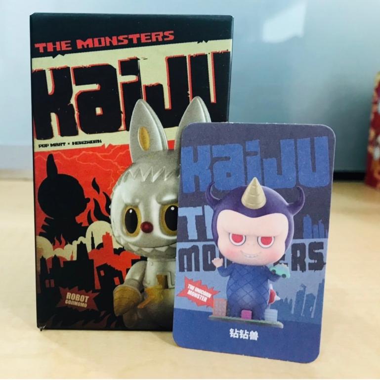 POPMART The Monsters Kaiju Robot Gojimomo The Unicoan Monster | Shopee ...