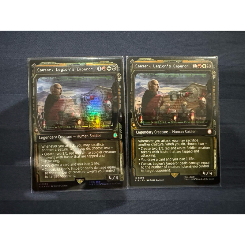 MTG Universes Beyond: Fallout Variants: Caesar, Legion's Emperor (0339 ... MTG Universes Beyond: Fallout Variants: Caesar, Legion's Emperor (0339 ...