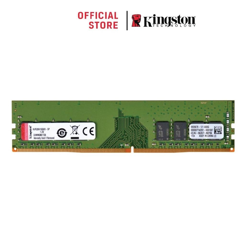 Kingston 4GB 1600MHz DDR3 Non-ECC CL11 DIMM 1Rx8 Ram (แรมพีซี ...