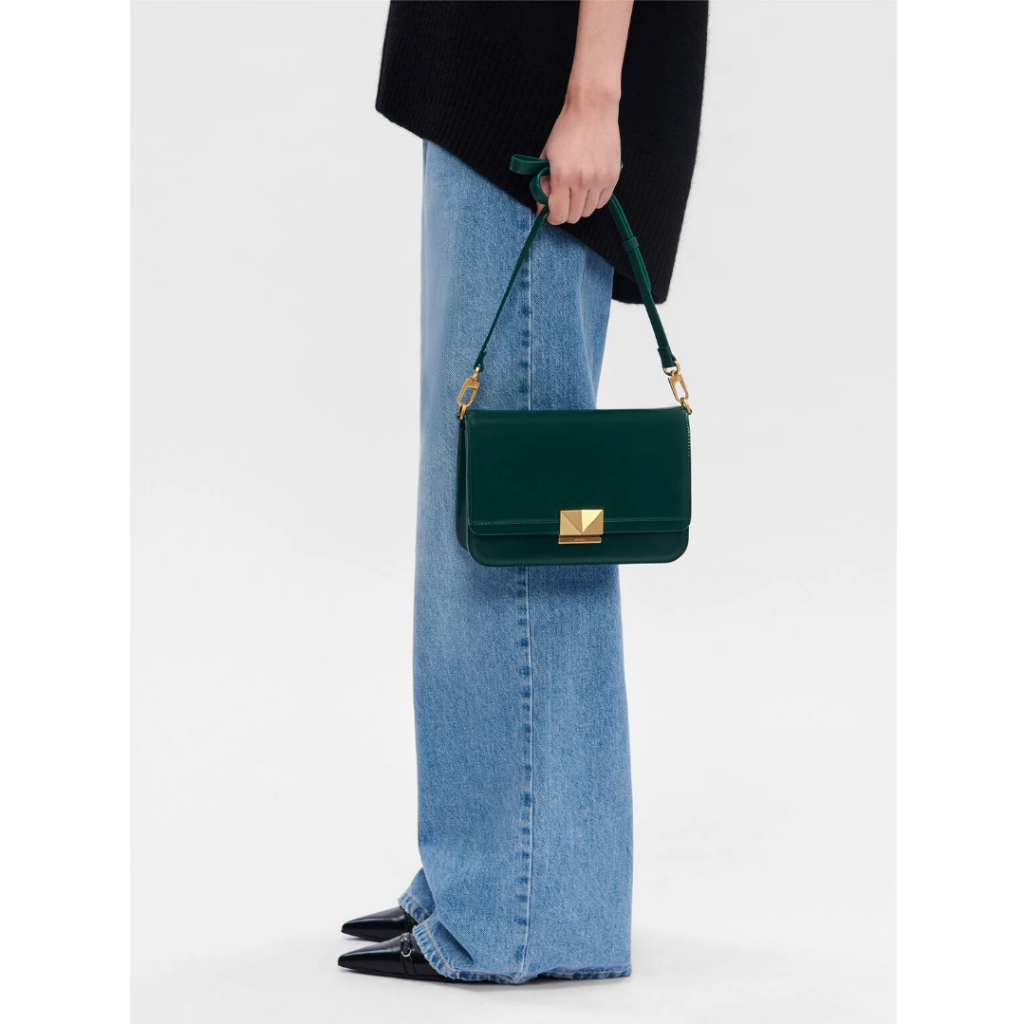 กระเป๋า PEDRO - รุ่น Studio Pixel Leather Shoulder Bag (พรีออเดอร์จาก ...