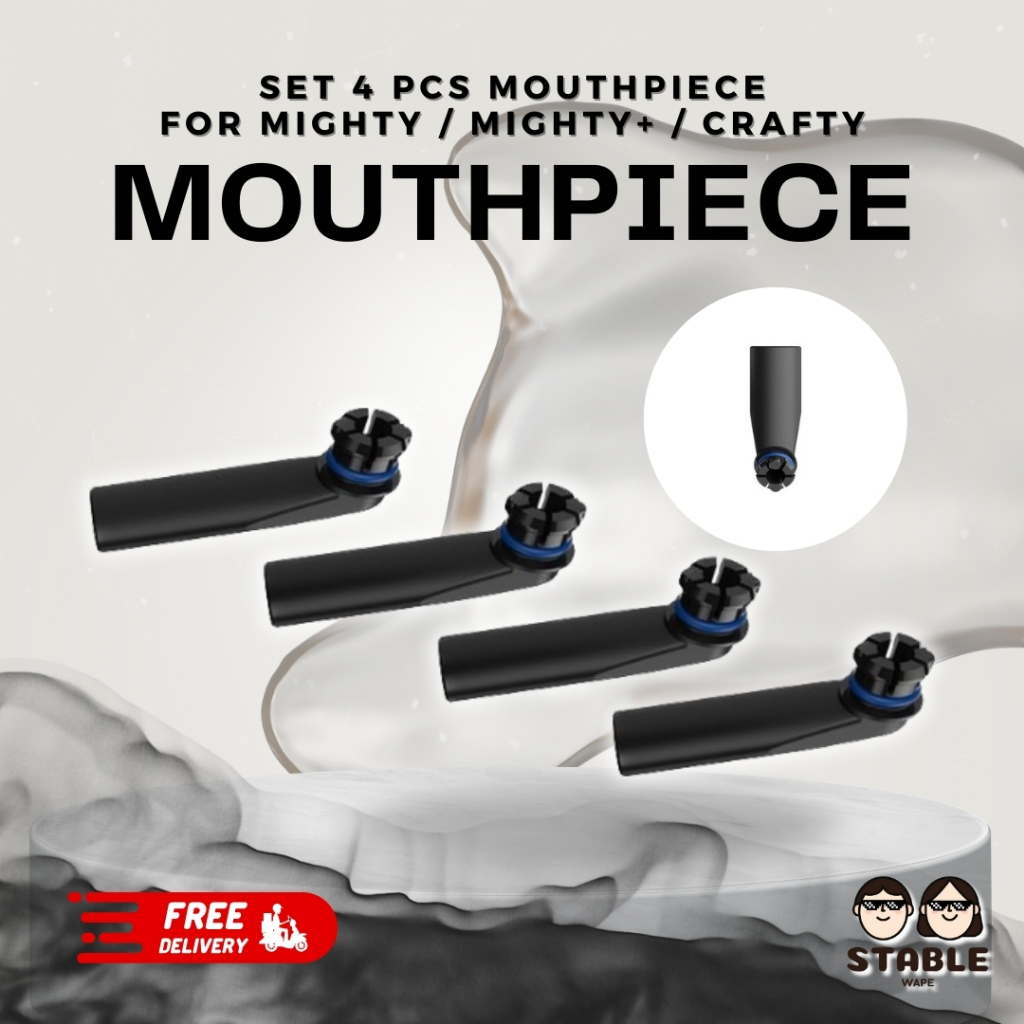 (Delivery 24 H.) (Set 4 Pcs) Mouthpiece Set for Crafty+, Mighty ...