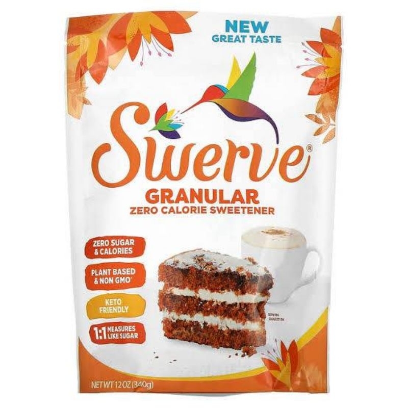 น้ำตาลเทียม Allulose+Erythritol Swerve Granular Zero Calories Sweetner ...