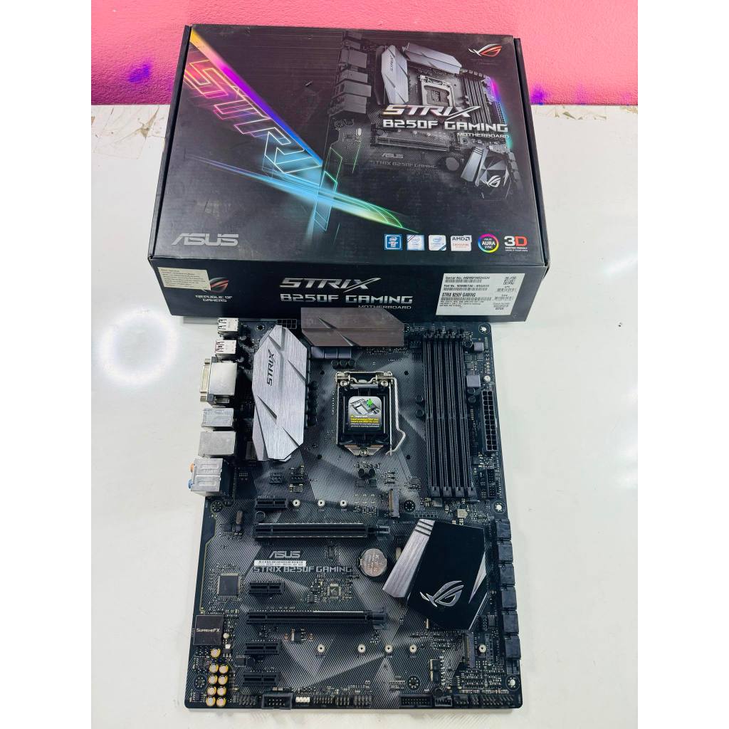 ขายเมนบอร์ดมือสอง 1151 ASUS ROG STRIX B250F GAMING | Shopee Thailand