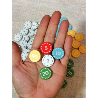 [ของแท้] Standard Wooden Coin Board Game | Shopee Thailand