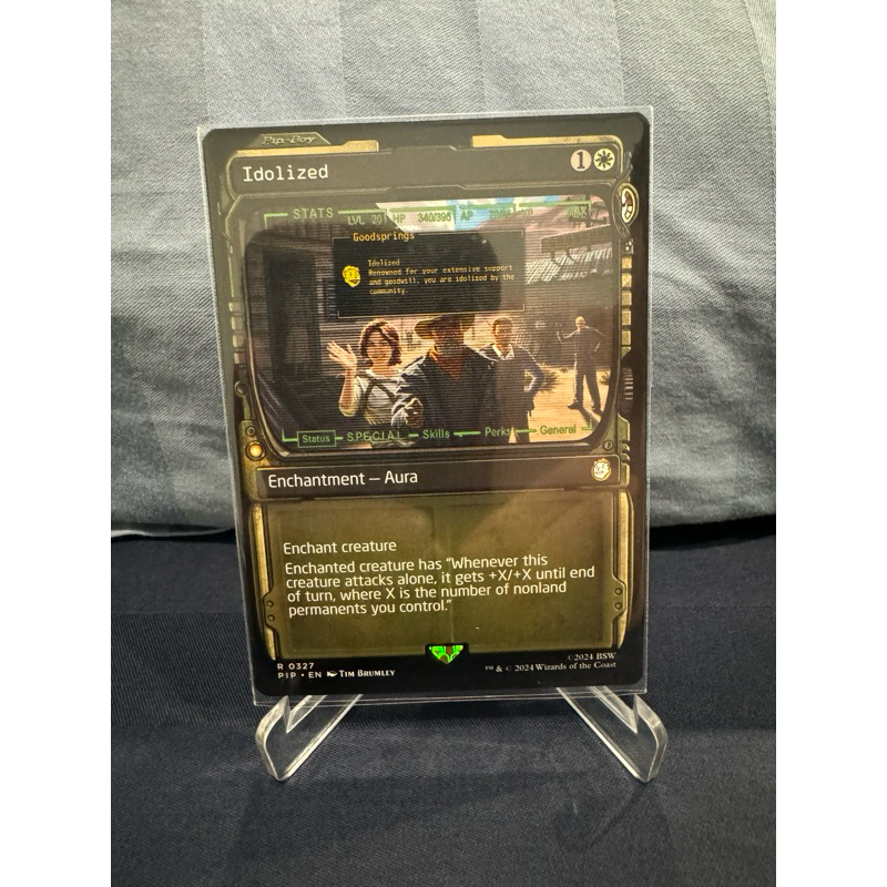 MTG Universes Beyond: Fallout Variants: Idolized (0327 - Pip-Boy ...