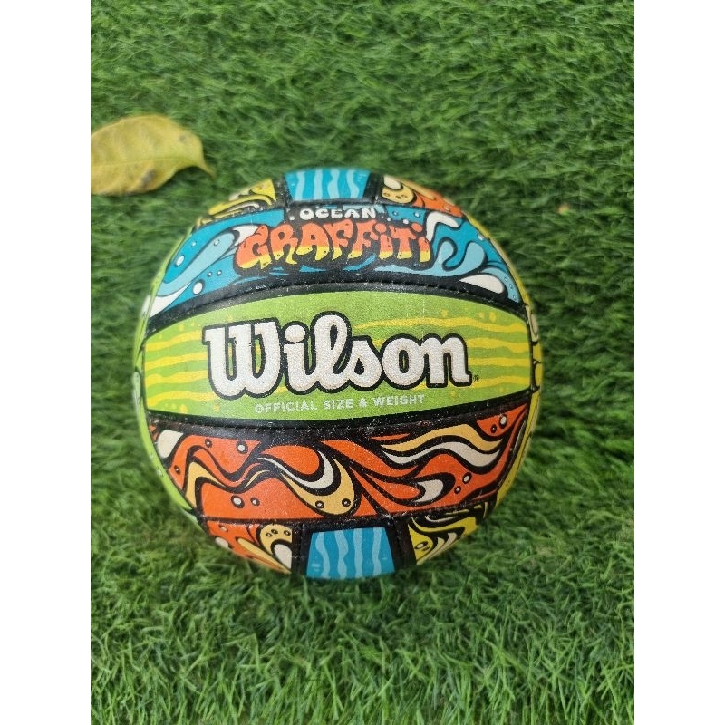 ลูกวอลเล่ย์ บอล Wilson Graffiti Volleyball | Shopee Thailand
