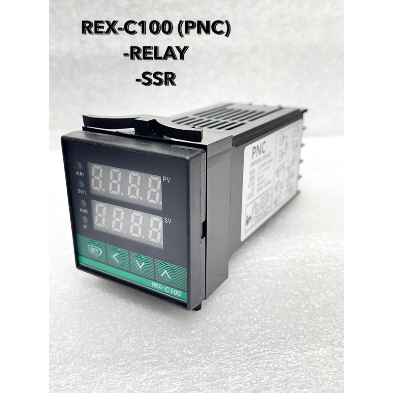 C100 FK07-M*AN RELAY 0-1300C 220VAC 50/60Hz ขนาดหน้า48×48mmTEMPERATURE ...