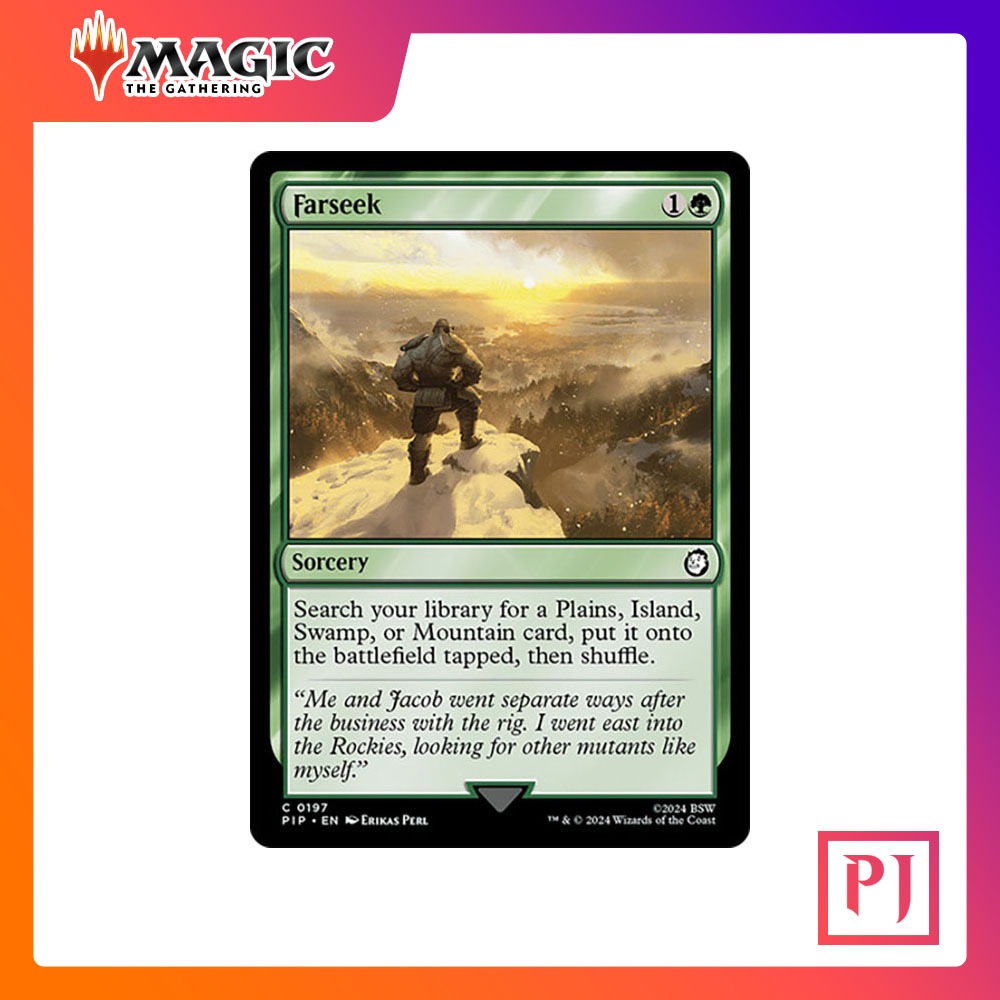[MTG] Farseek - Fallout Commander [PIP] [GREEN] [UNCOM] [NORMAL] [ENG ...