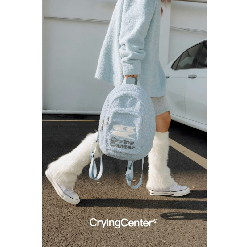 CryingCenter TH กระเป๋าเป้/แบคแพคสะพายหลัง Teddy Backpack | Shopee Thailand