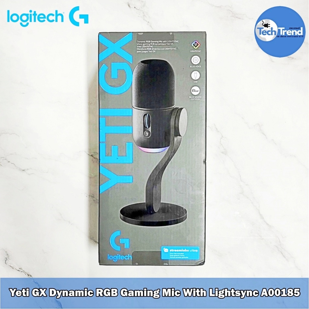 (Logitech) Yeti GX Dynamic RGB Gaming Mic With Lightsync A00185 ...