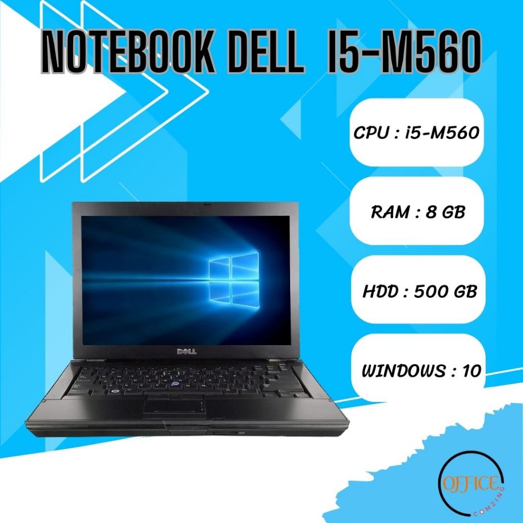Notebook Dell Cpu i5-M560 Ram 8 gb Hdd 500 gb Windows 10 | Shopee Thailand