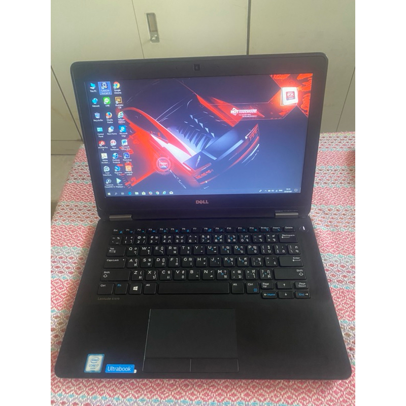 DELL Latitude E7270 i7-6600U @2.60 GHz RAM : 8 GB M2256 GB มือสอง ...