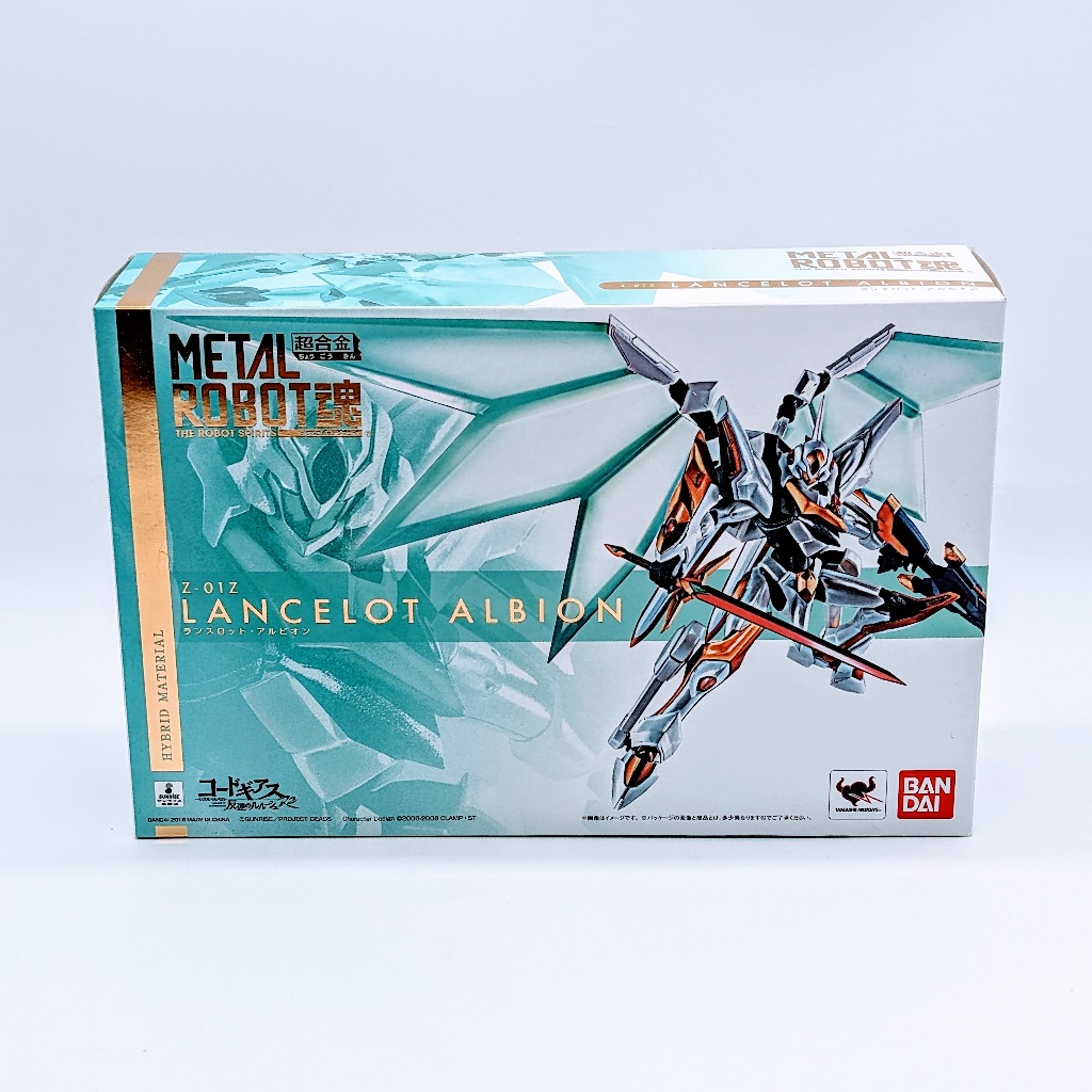 Bandai ฟิกเกอร์หุ่นยนต์โลหะ KMF Code Geass Lancelot Albion【แบรนด์ใหม่ ...
