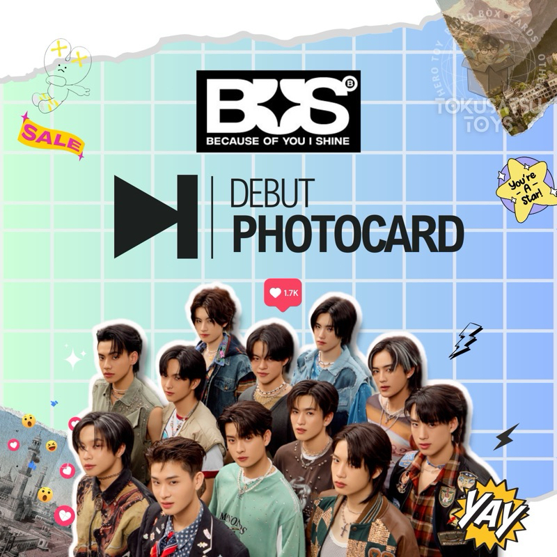 BUS DEBUT PHOTOCARD(เลือกเมม) | Shopee Thailand